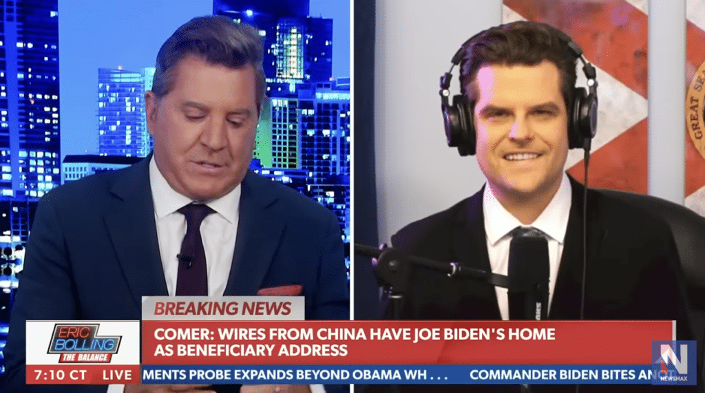 GAETZ CRASHES THE BALANCE! 'I Am Here to Hold Kevin McCarthy ...