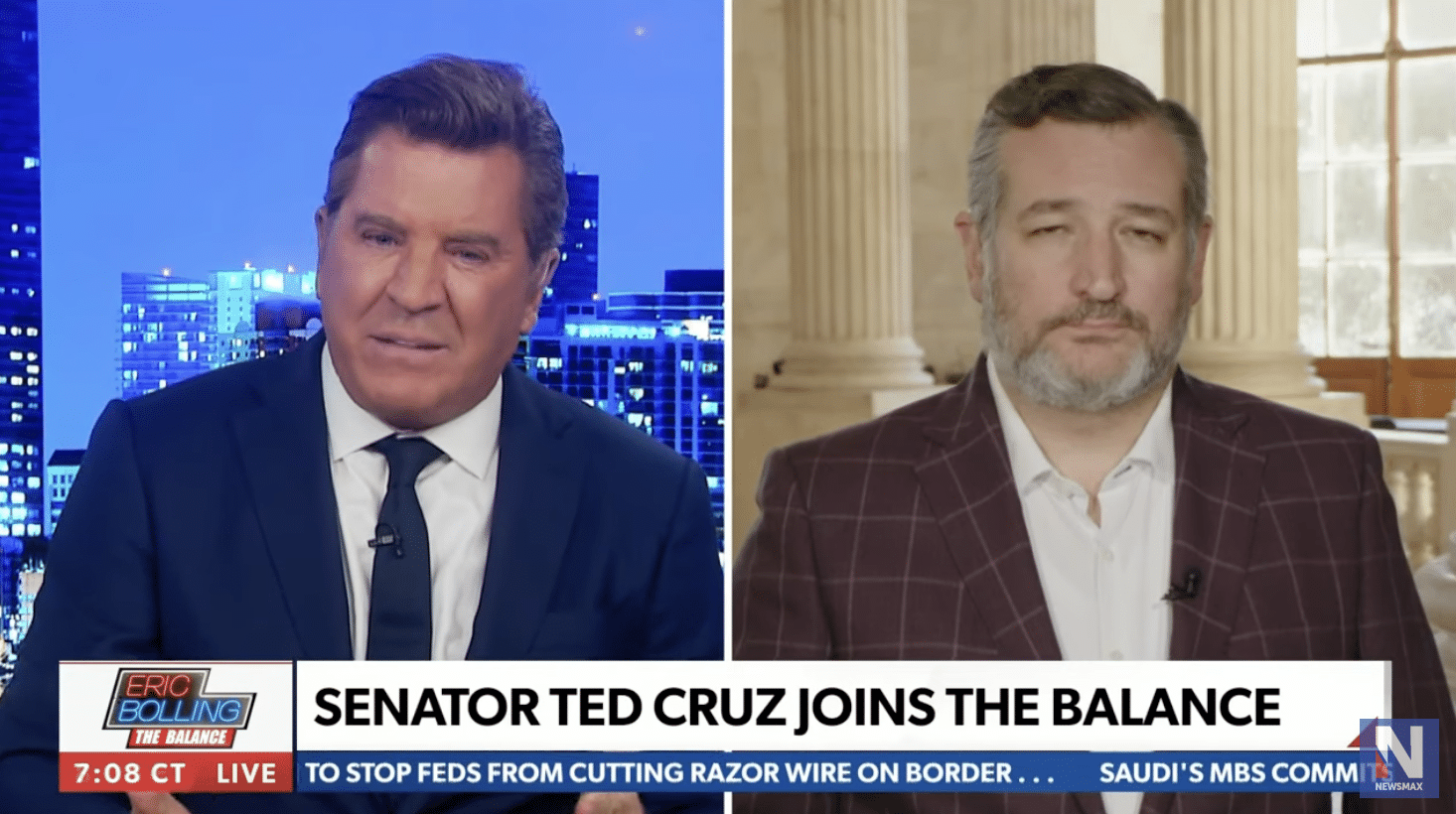 TED TALK: Cruz Joins The Balance, Unloads on Biden's Failed Policies in ...