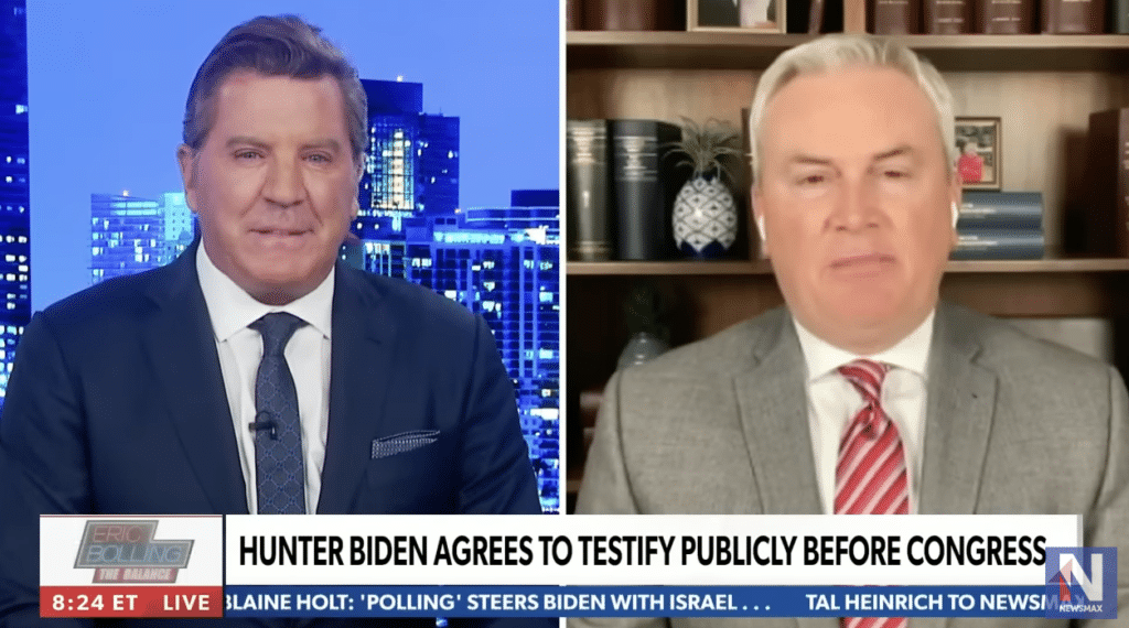 COMER ON THE HUNT! Oversight Chairman Joins The Balance, Talks Hunter ...