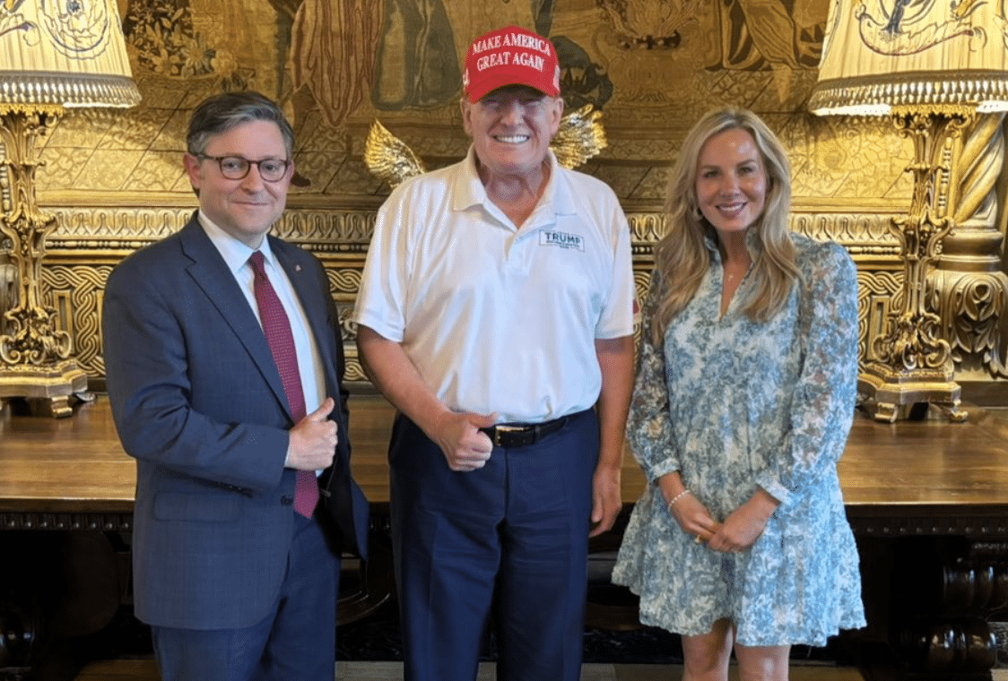 'He Is Unstoppable': Johnson Shares Update on Trump from Mar-a-Lago ...