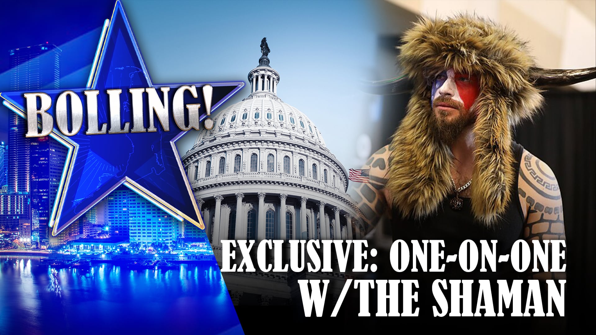 EXCLUSIVE: Eric Bolling & The J6 Shaman! | Eric Bolling